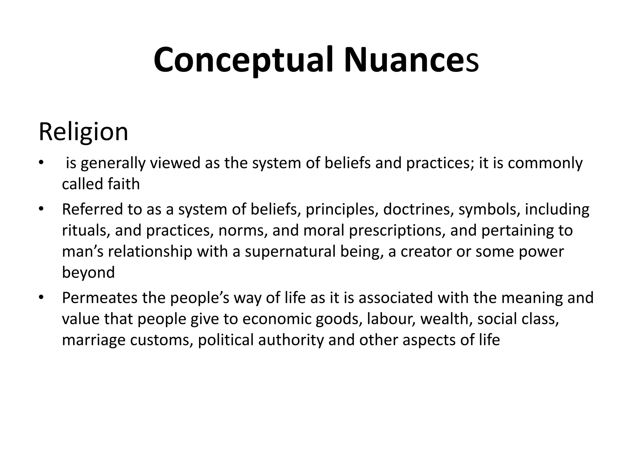 Religion and church | PPTX