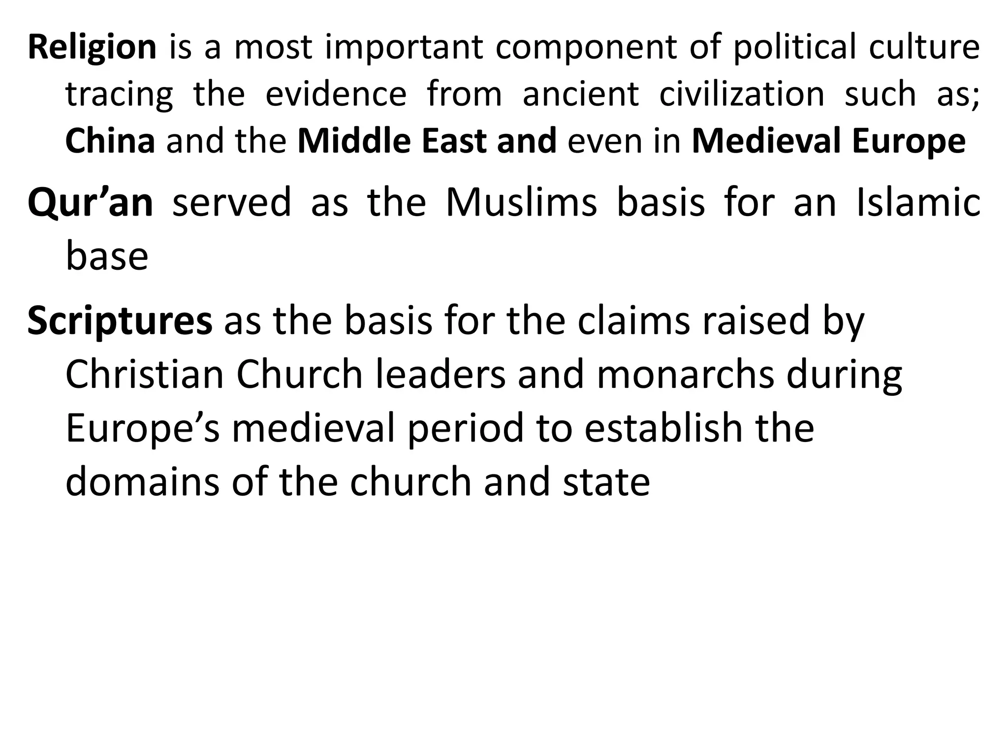 Religion and church | PPTX