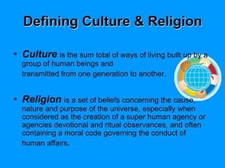 Religion and cultural interaction | PPTX