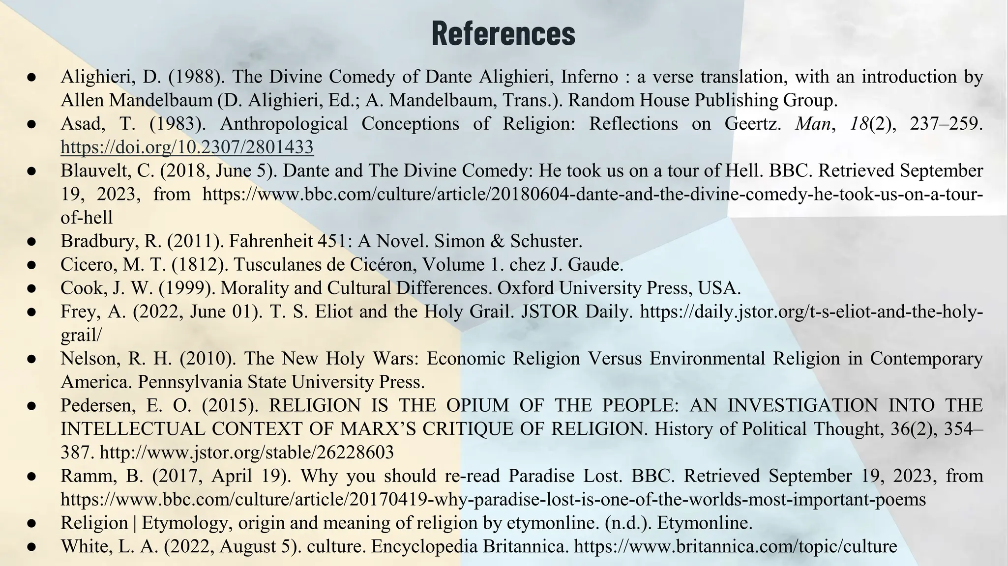 ‘Religion' and 'Culture' in Literature.pptx