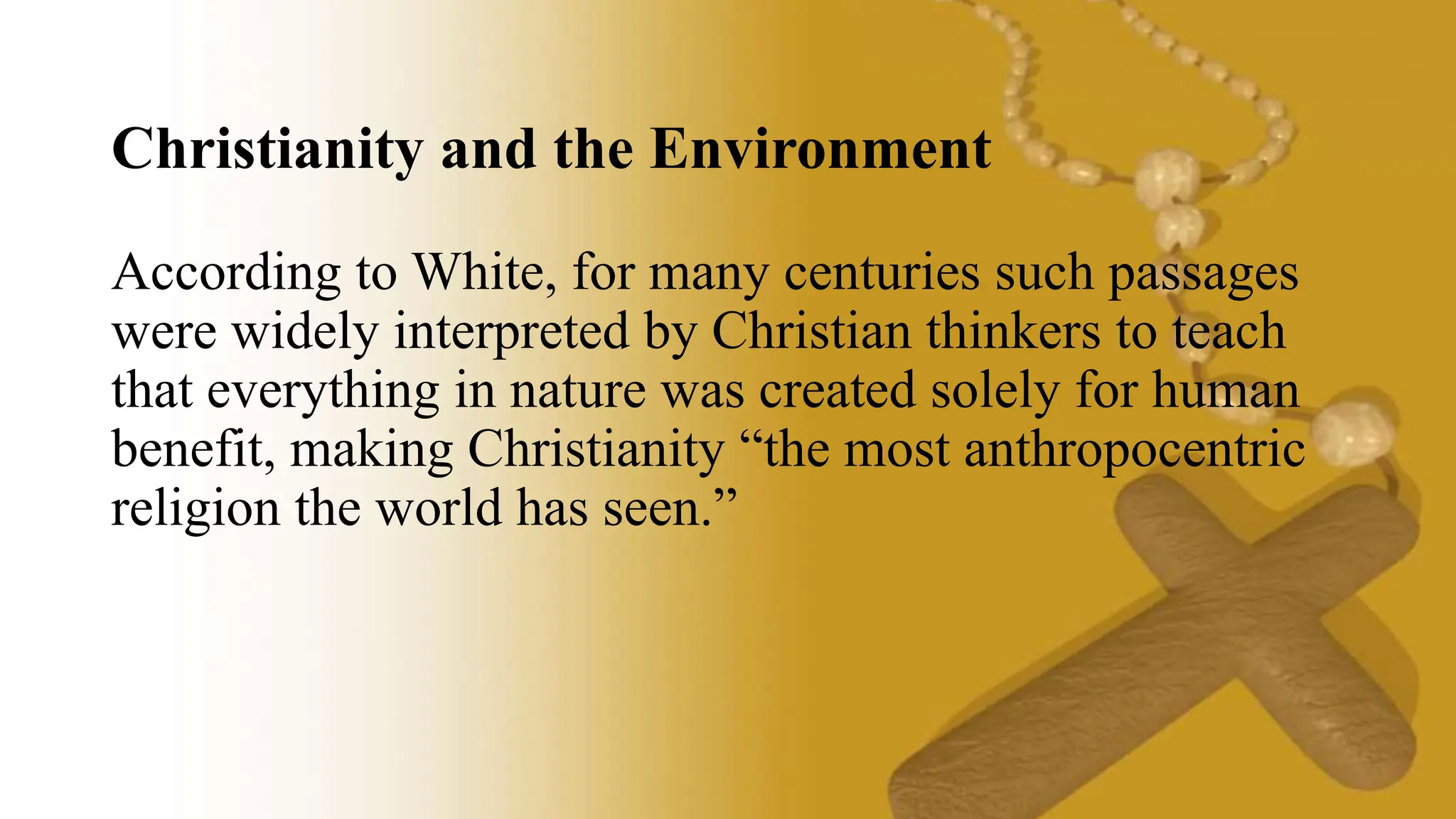 Religion and Environment In Environmental Ethics | PPTX