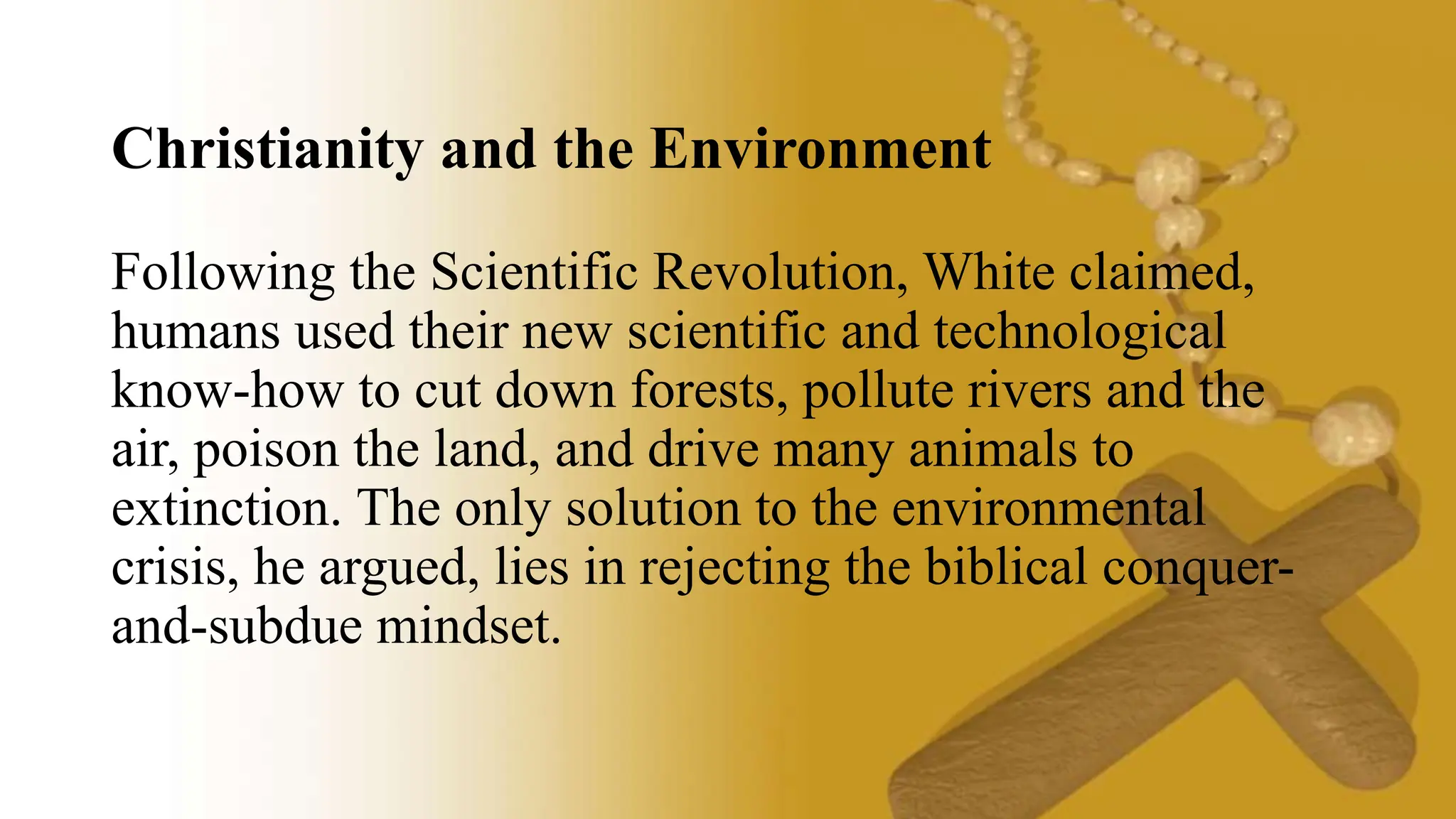 Religion and Environment In Environmental Ethics | PPTX