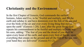 Religion and Environment In Environmental Ethics | PPTX