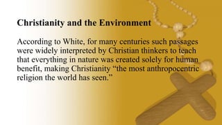Religion and Environment In Environmental Ethics | PPTX