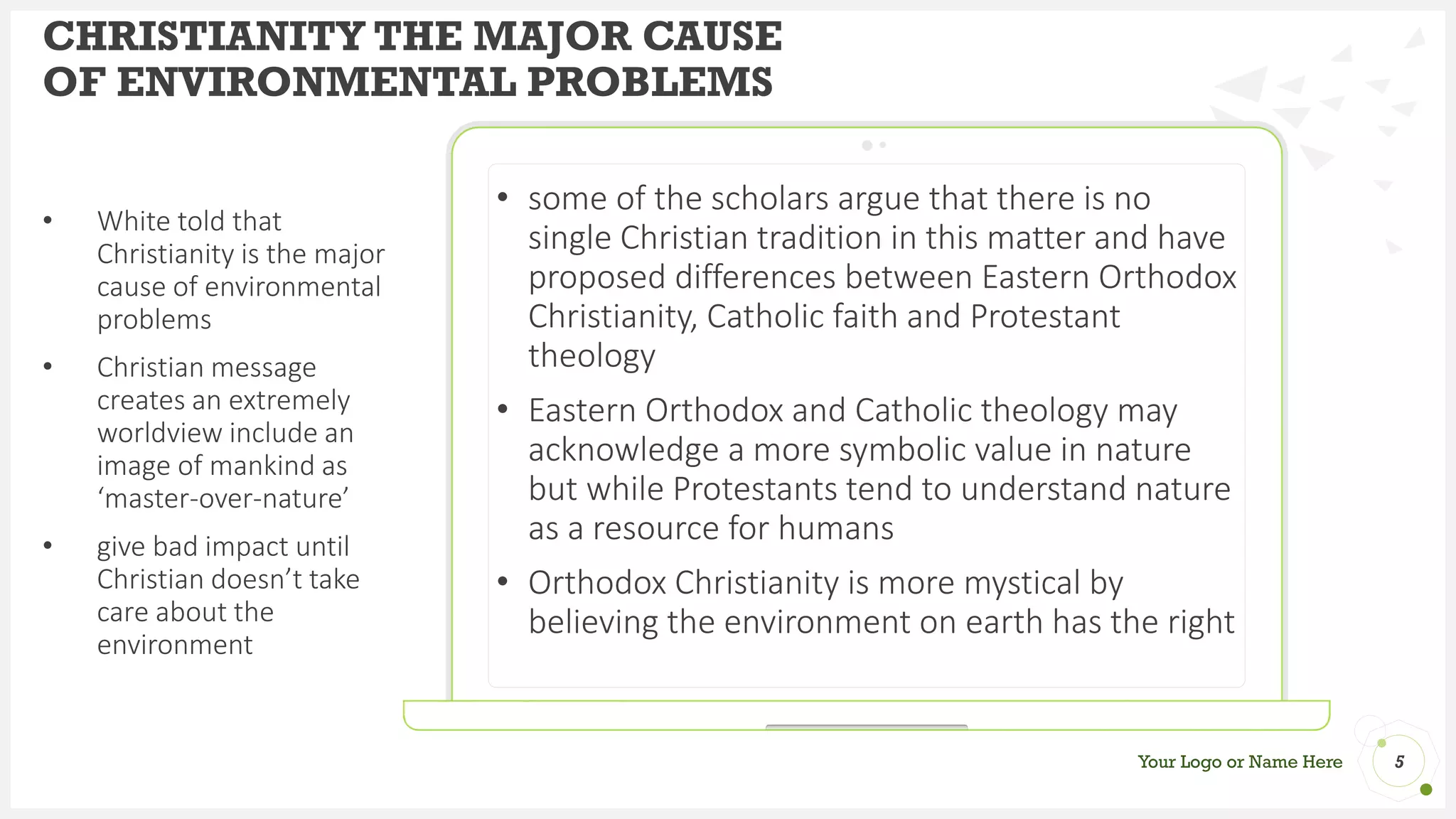 Religion and environmental in 22 countries | PPT