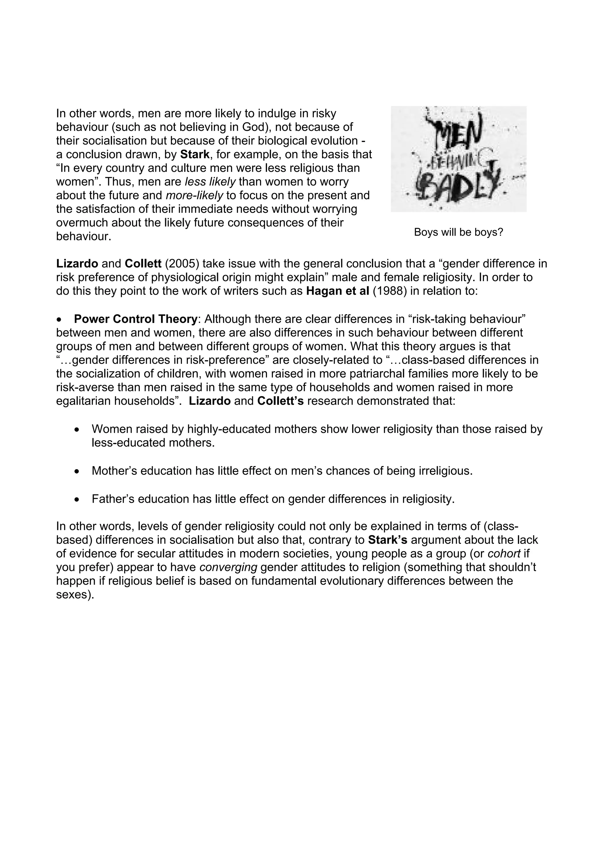 Religion and gender | PDF