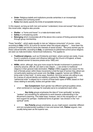 Religion and gender | PDF