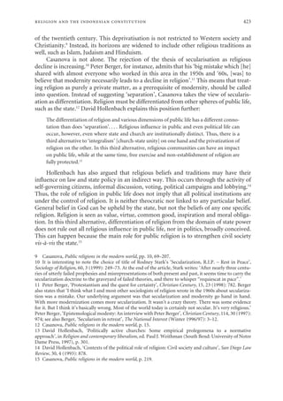 Religion and indonesian constitution | PDF