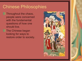 Religion and philosophy in ancient china | PPT