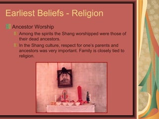 Ancient Chinese Ancestor Worship