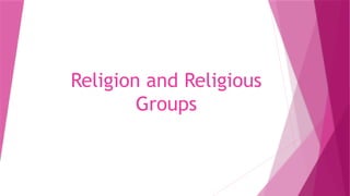 This PPT describes Indian Religion and Religious groups.pptx