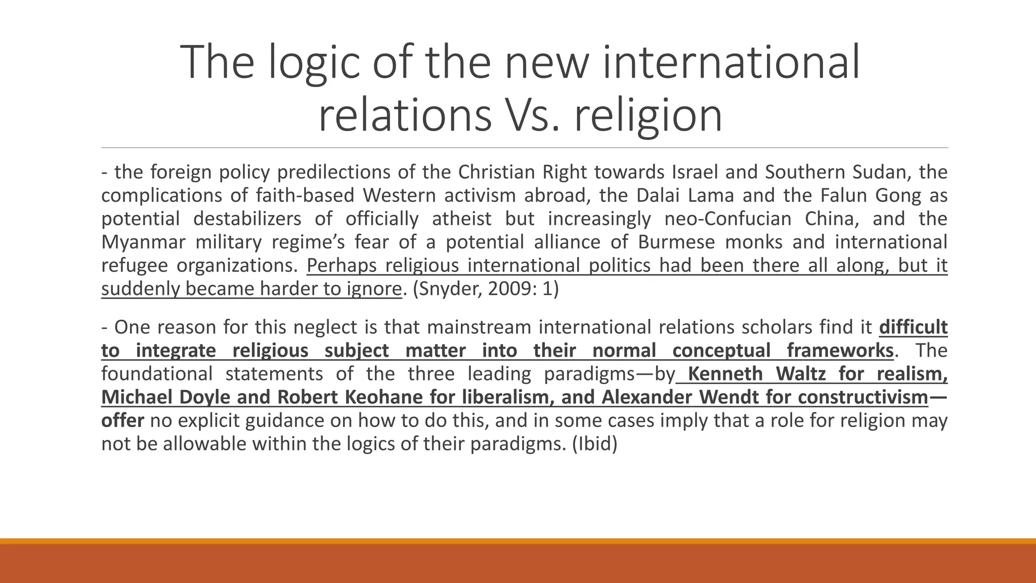 Religion and secularism | PPTX