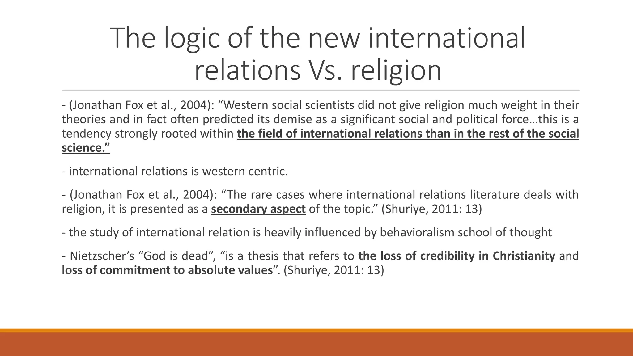 Religion and secularism | PPTX