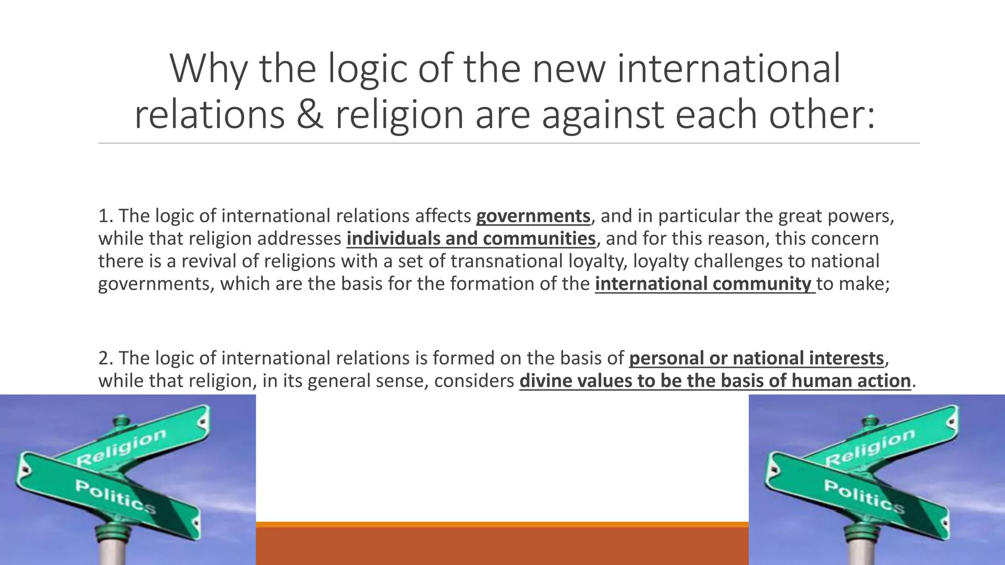 Religion and secularism | PPTX