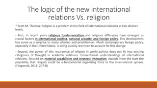 Religion and secularism | PPTX