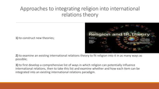 Religion and secularism | PPTX