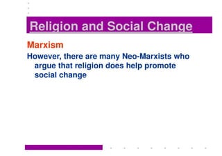 Religion And Social Change | PDF