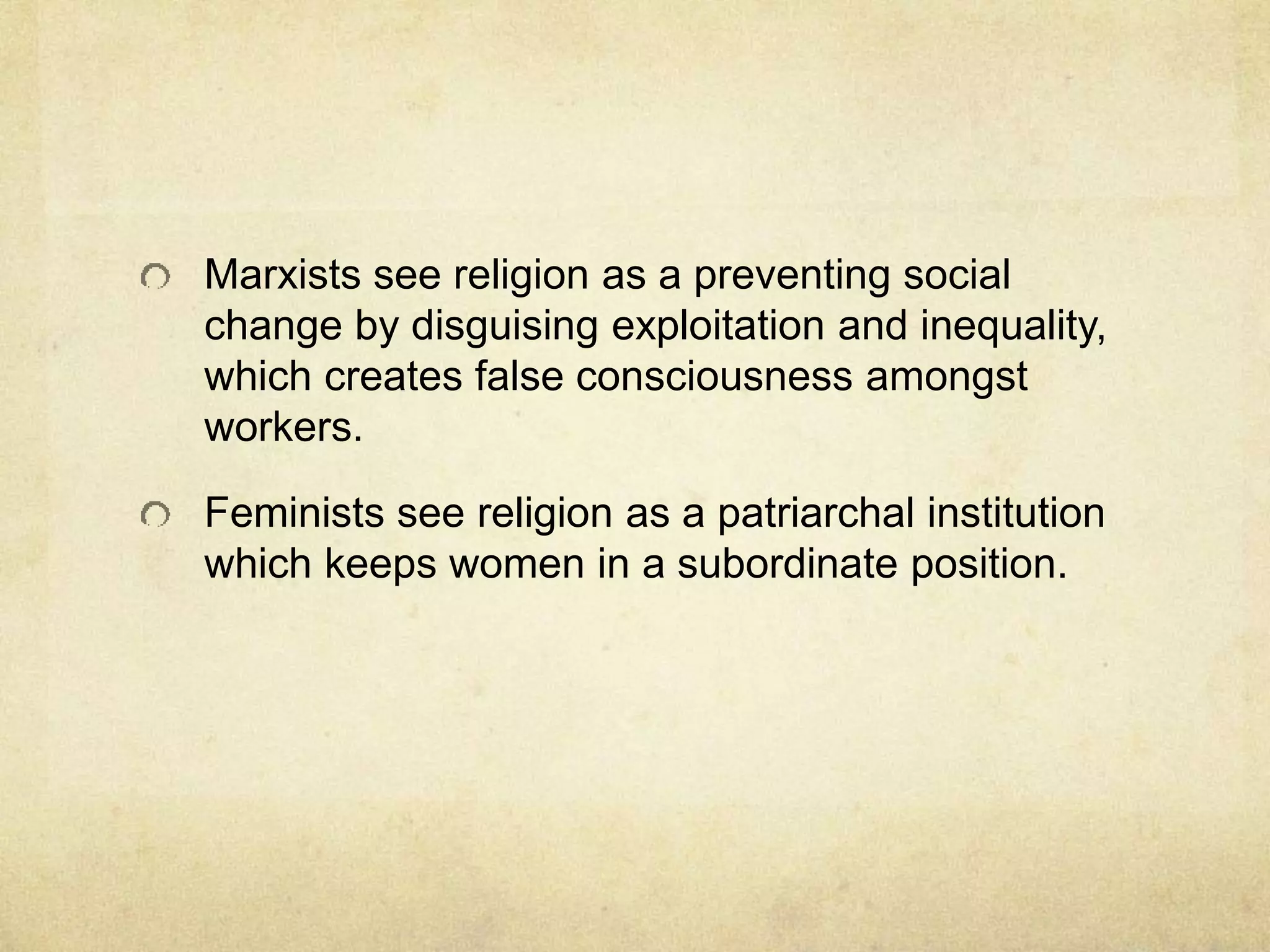 Religion and social change 1 | PPTX