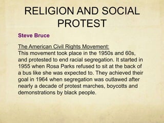 Religion and social change 1 | PPTX