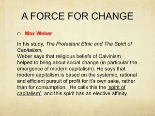 Religion and social change 1 | PPTX