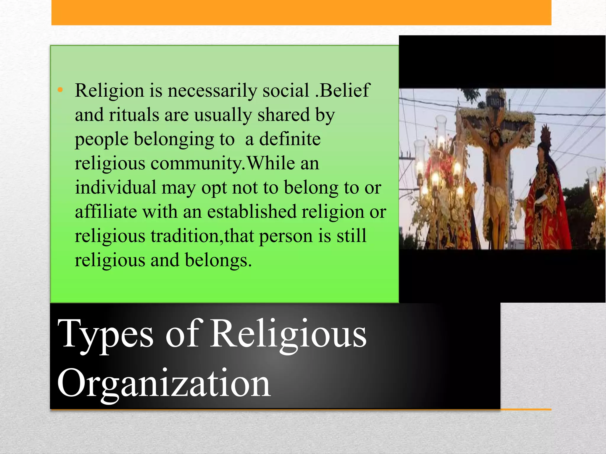 Religion and Society | PPTX