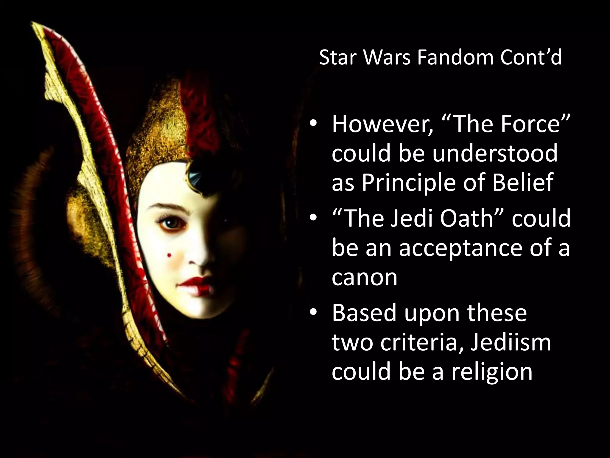 Religion and Star Wars | PPTX