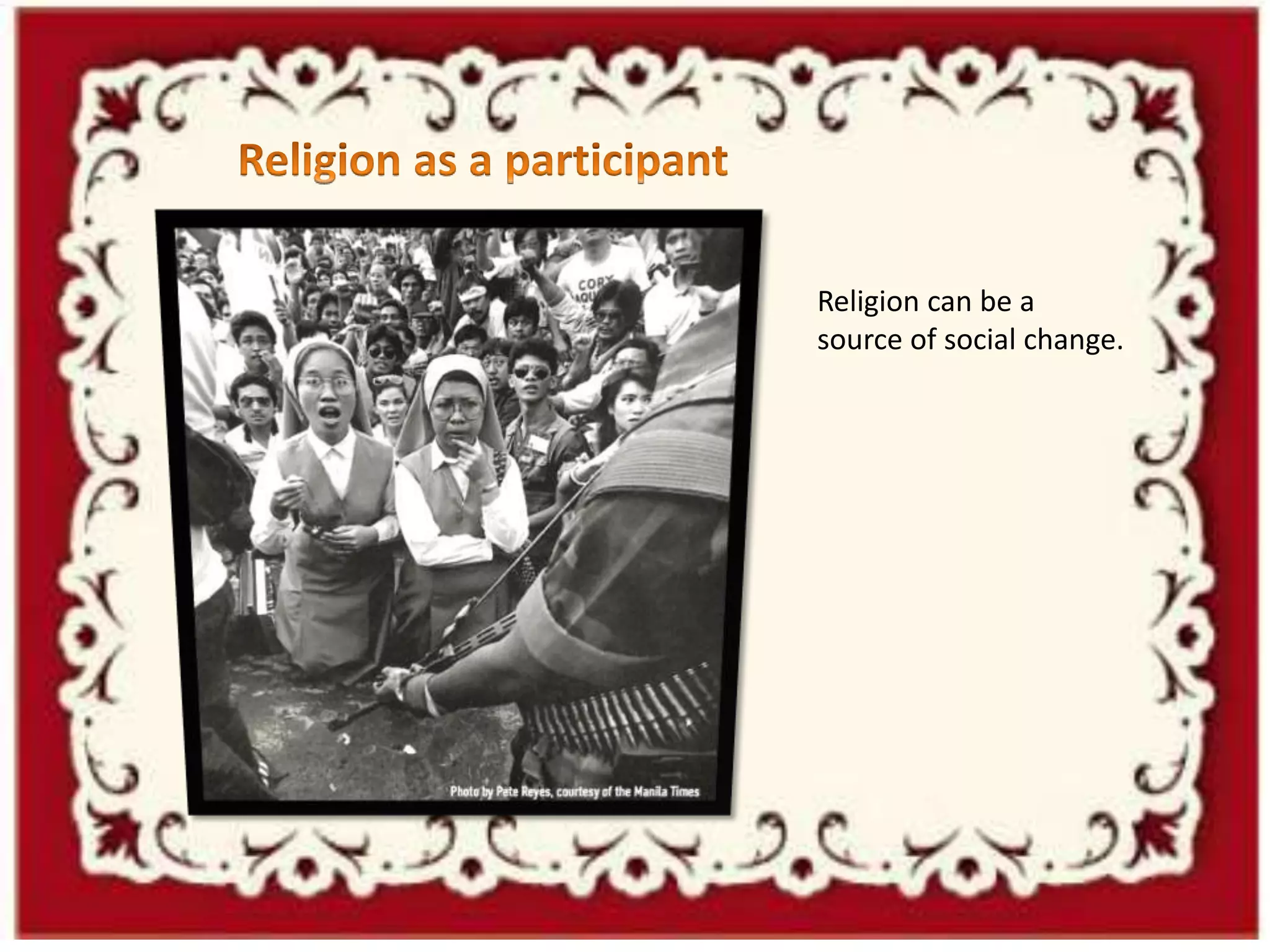 Religion and State as Agents of Socialization and Enculturation | PPTX