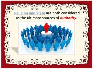 Religion and State as Agents of Socialization and Enculturation | PPTX