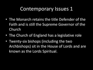 Religion and the church in the UK | PPTX | Christianity | Religion ...