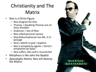 Religion and The Matrix | PPTX