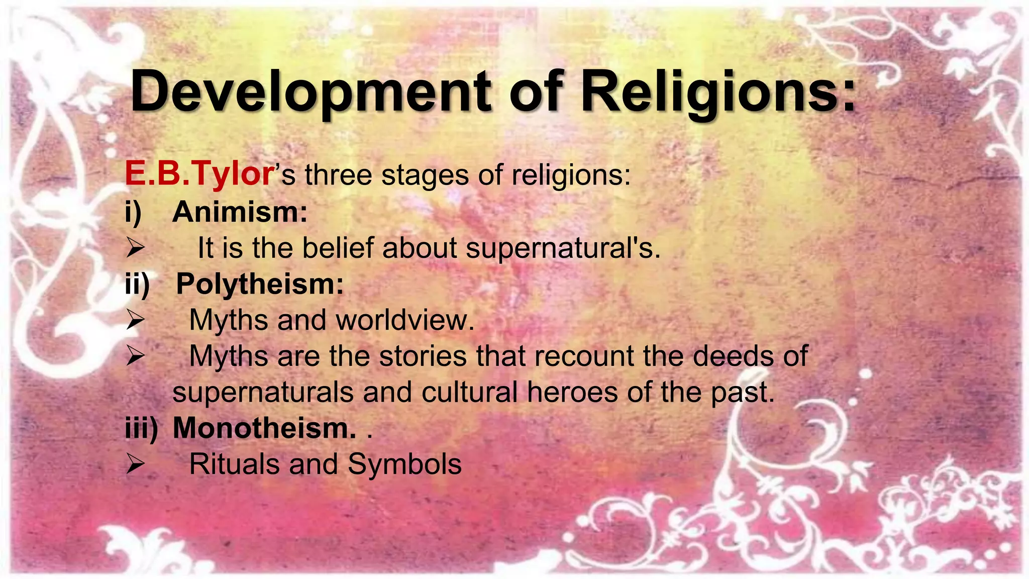 Religion and world view | PPTX