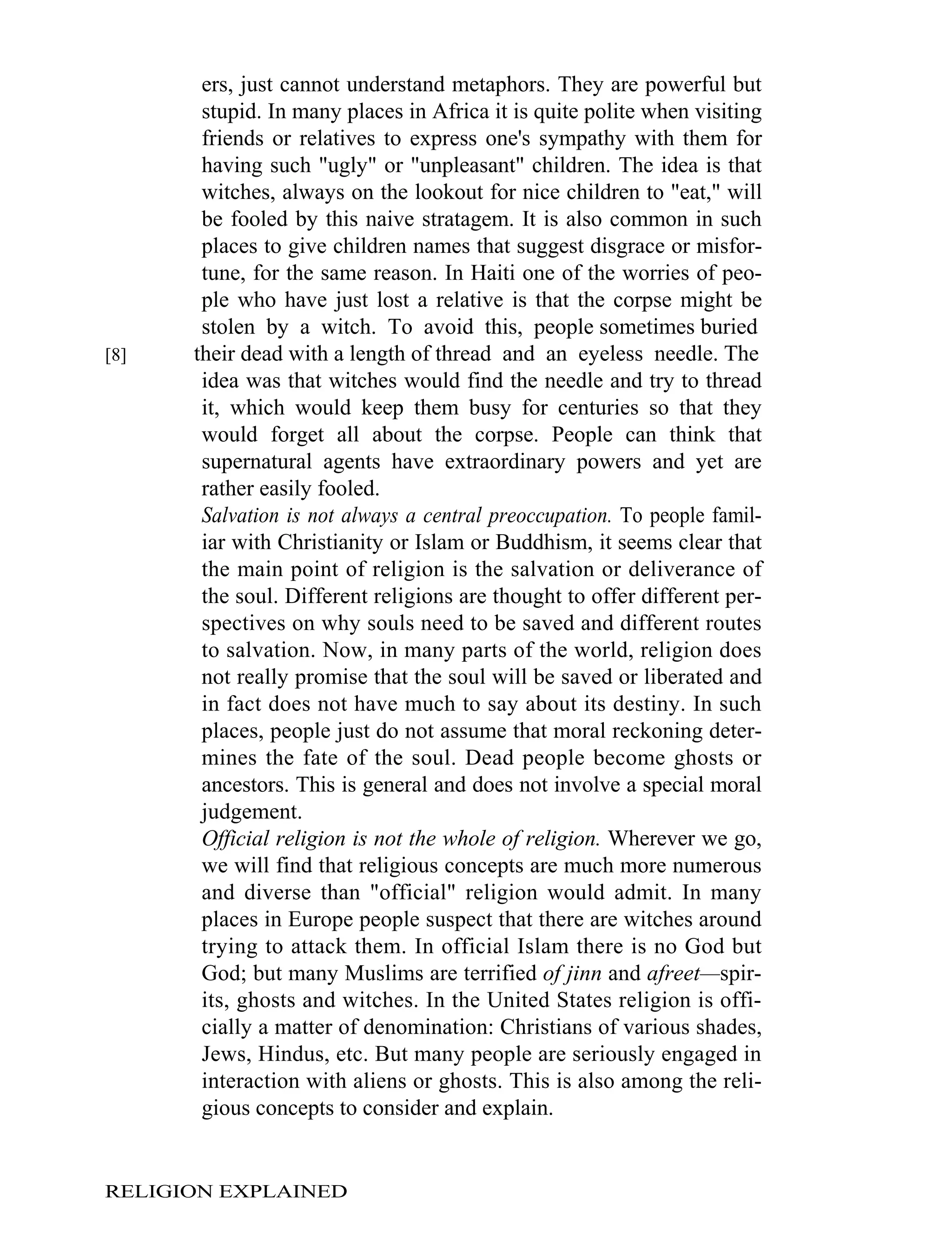 Religion explained (boyer 2001) ----- complete book | PDF