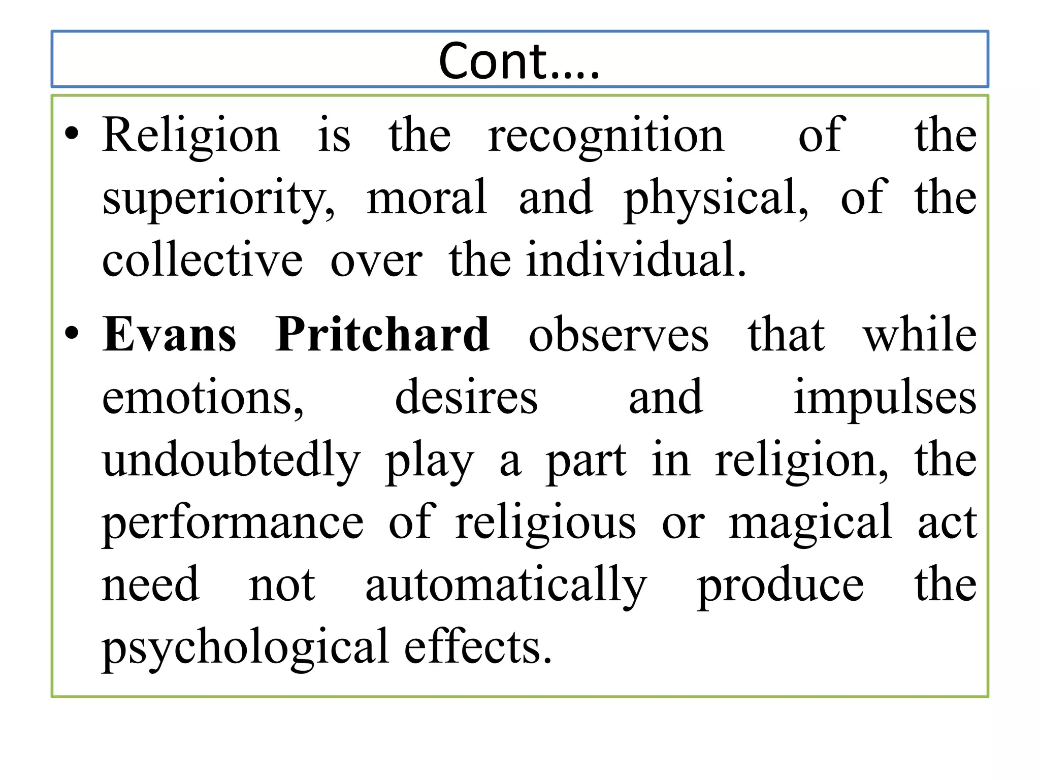 Anthropology of Religion | PDF