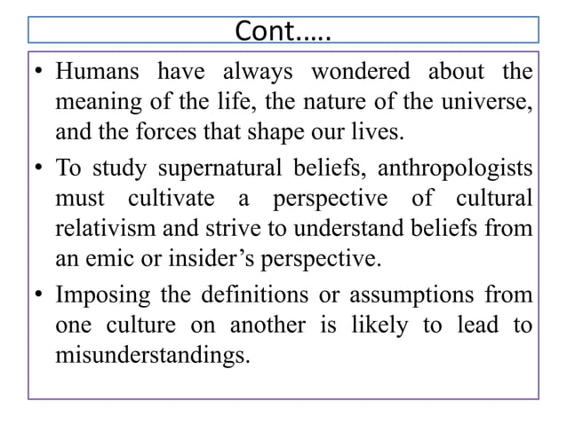 Anthropology of Religion | PDF | Christianity | Religion & Spirituality