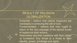 RELIGION GLOBALIZATION Powerpoint Presentation.pptx