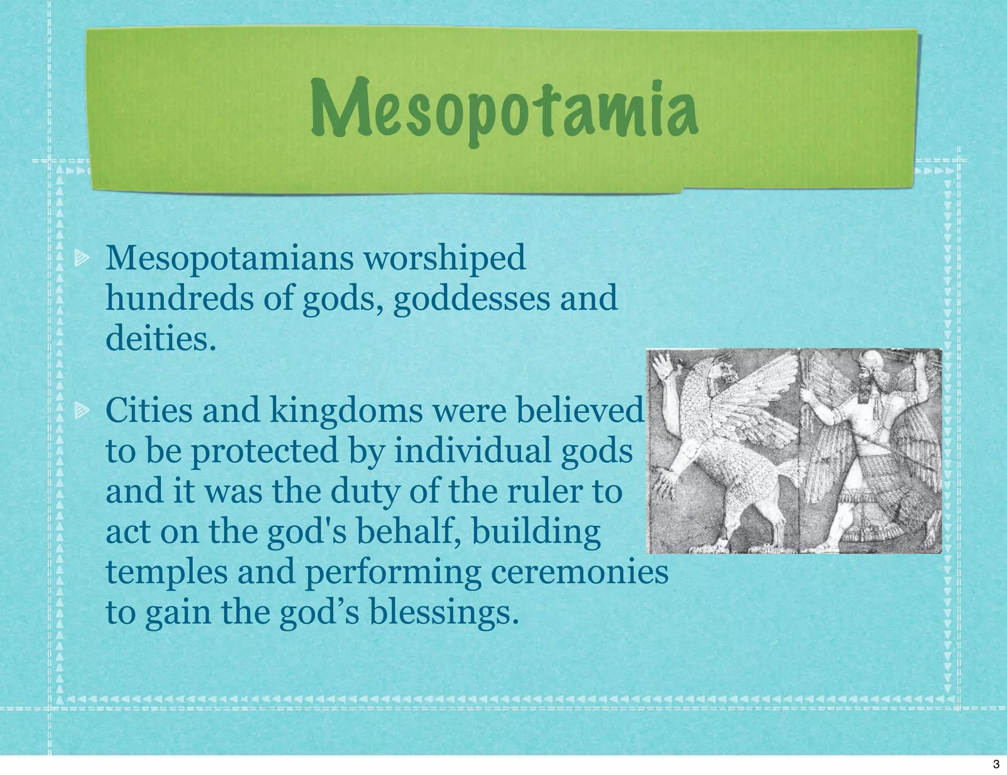 Religion in ancient civilizations | PDF