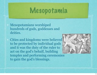 Religion in ancient civilizations | PDF