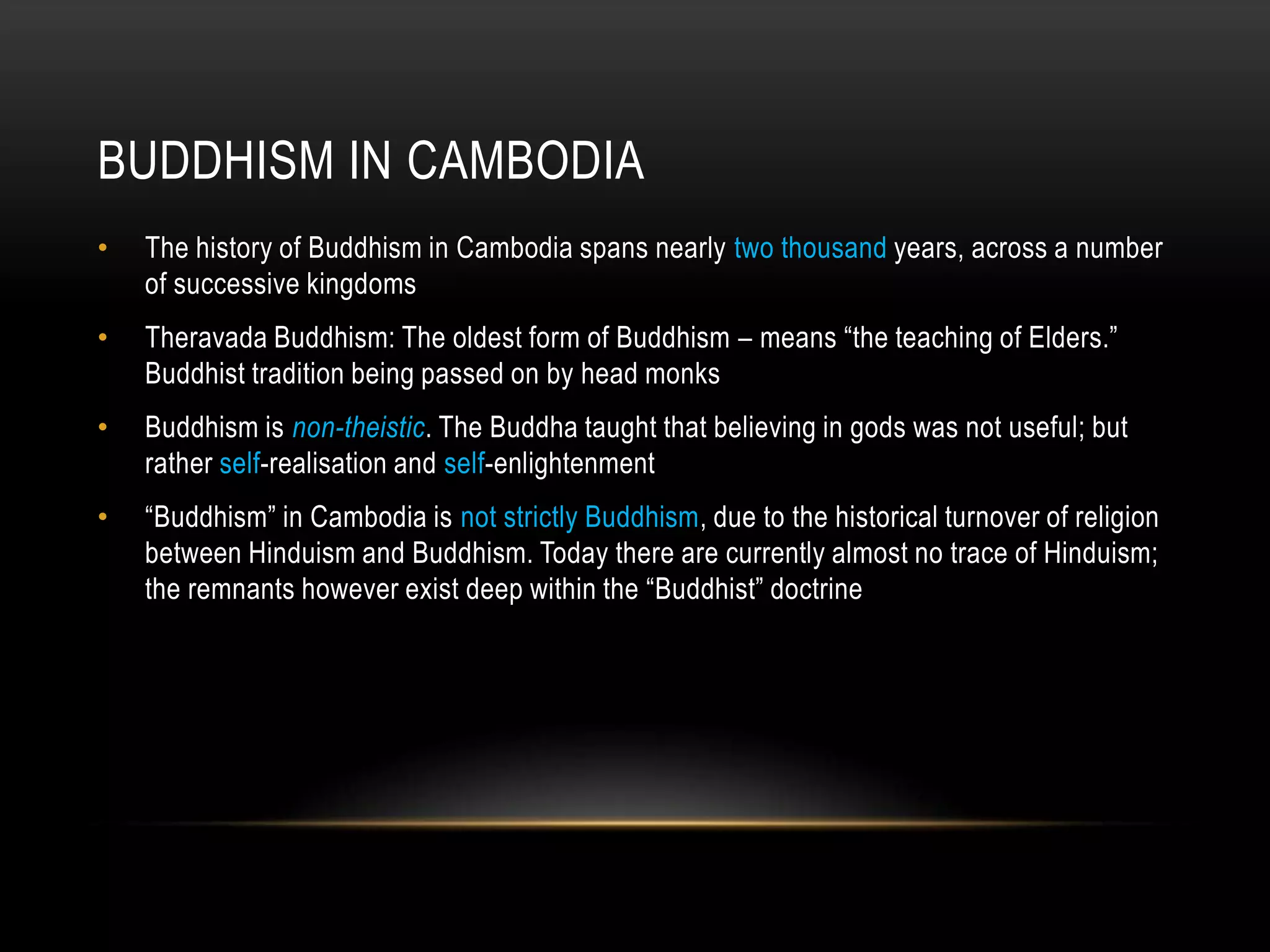Religion in cambodia | PPTX | Islam | Religion & Spirituality