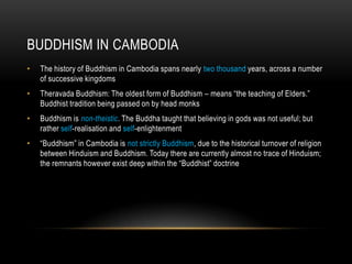 Religion in cambodia | PPTX | Islam | Religion & Spirituality