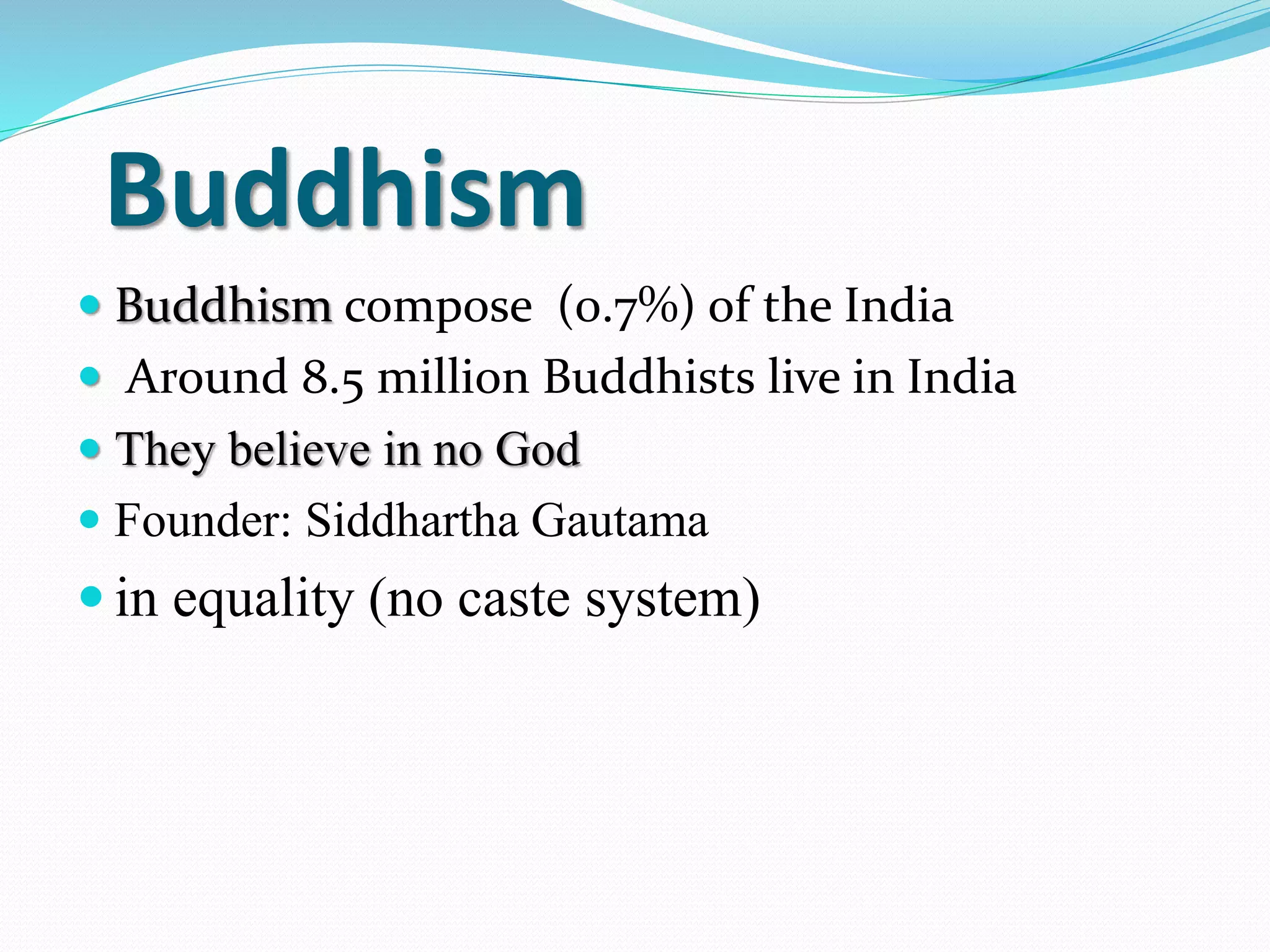Religion in india | PPTX