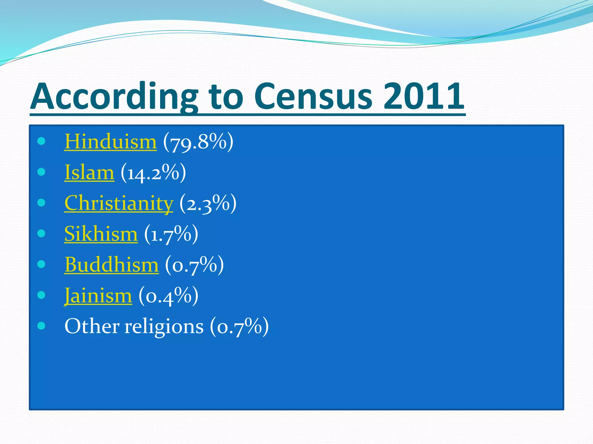 Religion in india | PPTX