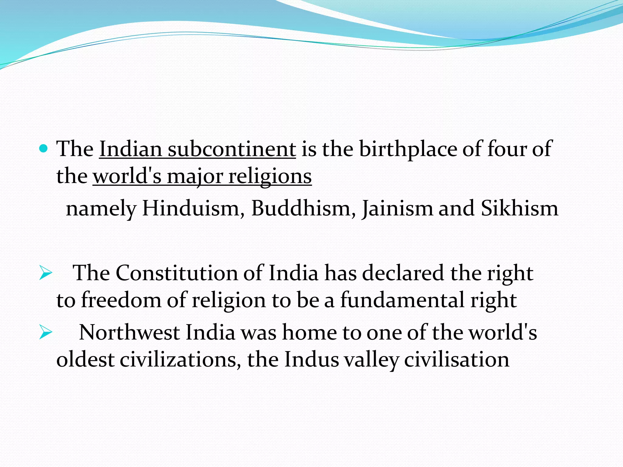 Religion in india | PPTX