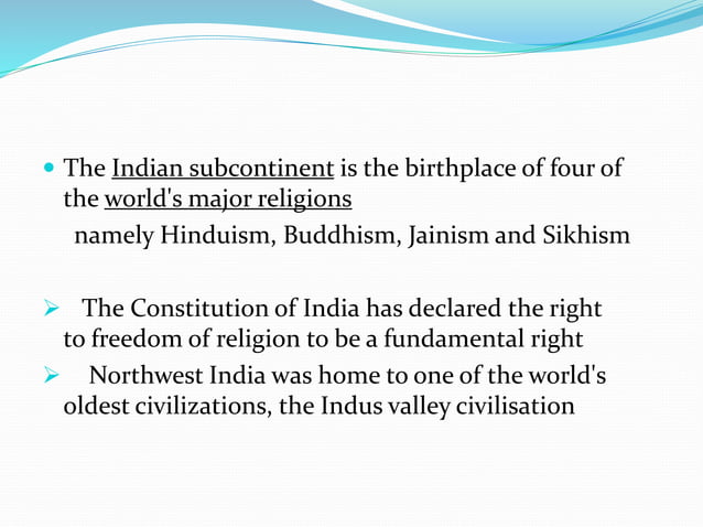 Religion in india | PPTX