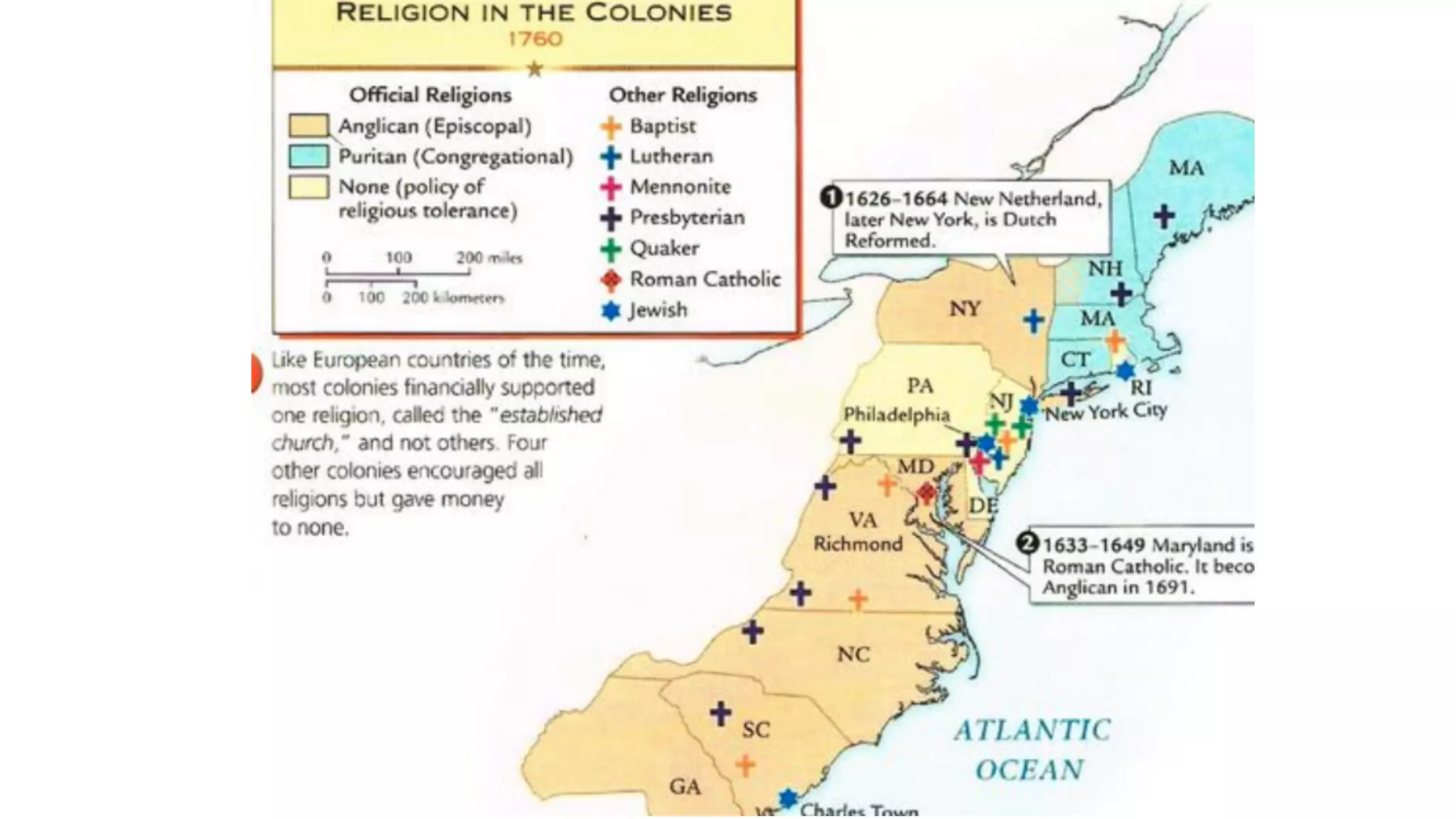 Religion in the colonies | PPT