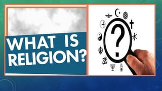 Religion in the contemporary world | PPTX