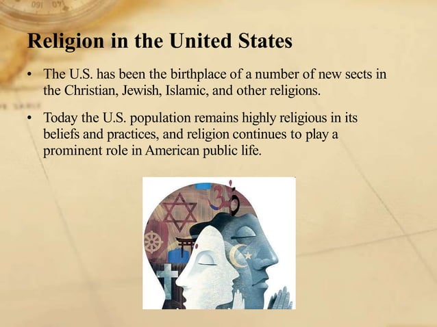 Religion in the United States.pptx | Christianity | Religion & Spirituality