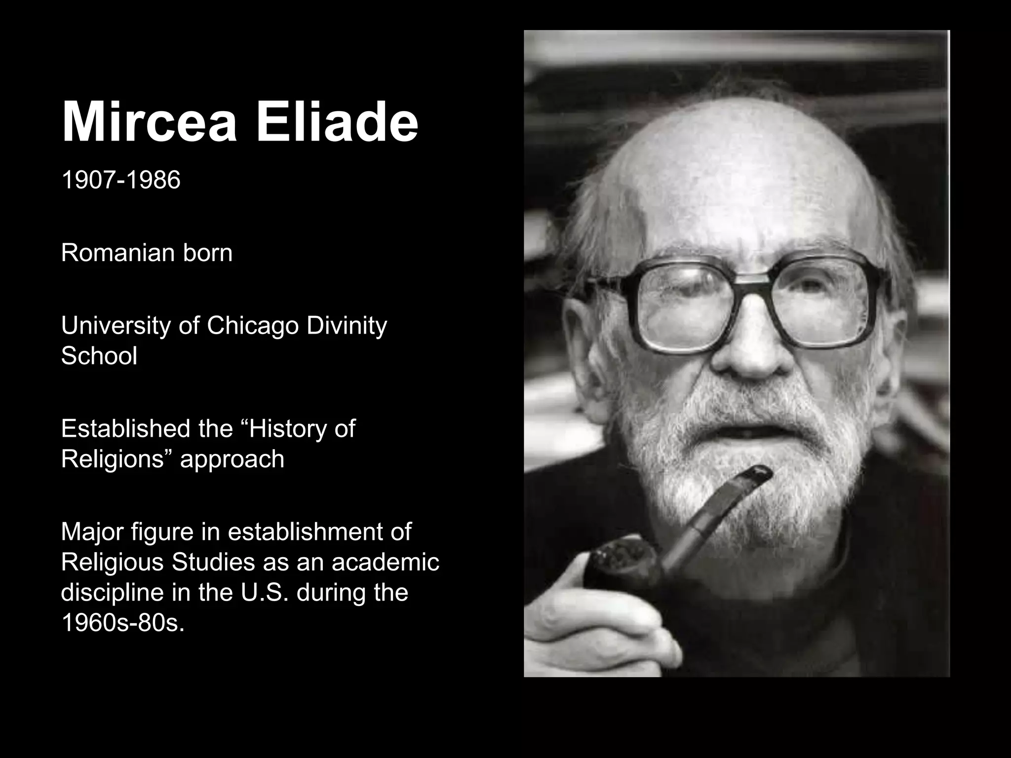 Religion is Sacred: Mircea Eliade | PPT | Free Download