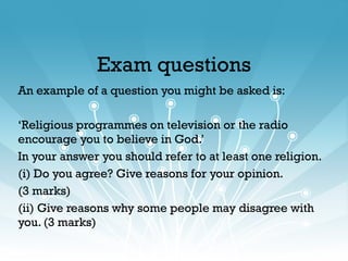 Religion & Media Belief In God. | PPT