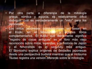 Religion mitologia japonesa | PPTX
