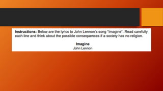 religions of the world in the 21st century | PPTX